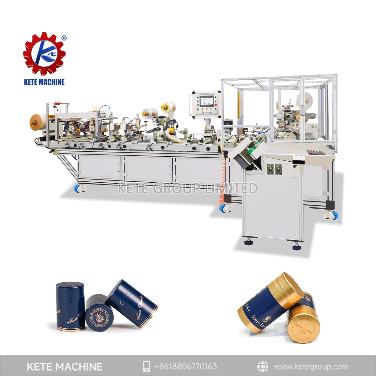 Large Size Wine Capsules Making Machine- KETE MACHINE