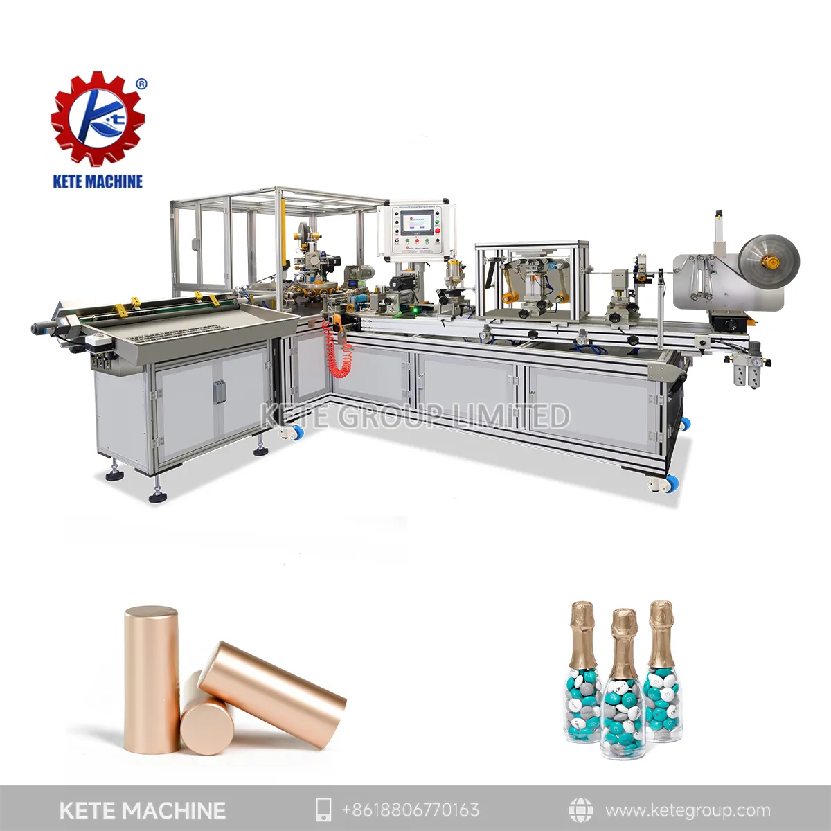 Small Size Wine Capsules Making Machine- KETE MACHINE